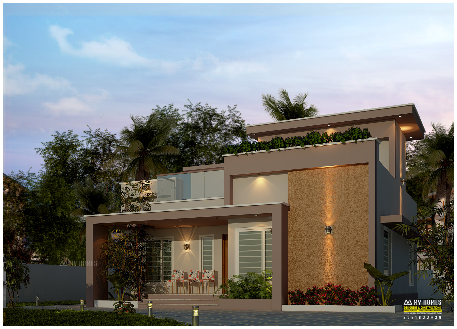 Low Cost House Thrissur 2 Bedroom Low Cost House Design